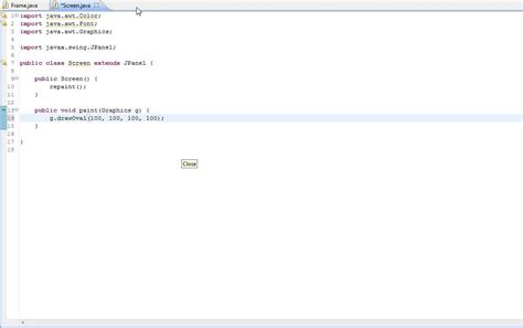 java 2d graphics drawing ovals episode 3 youtube