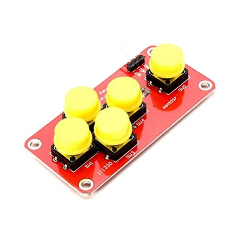 Ad Keyboard Simulate Five Key Module Analog Button For Arduino Sensor