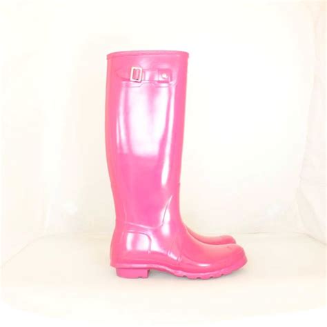 Hunter Hot Pink Rain Boots Us Eu All Your Bliss