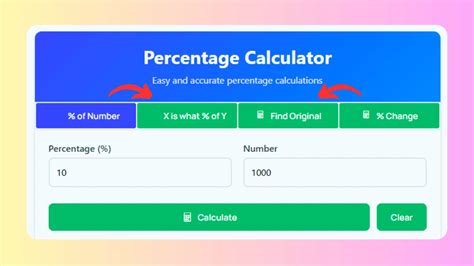 Free Percentage Calculator Instantly Calculate Any Percentage