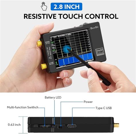Spectrum Analyzer Tinysa Spectrum Analyzer Seesii