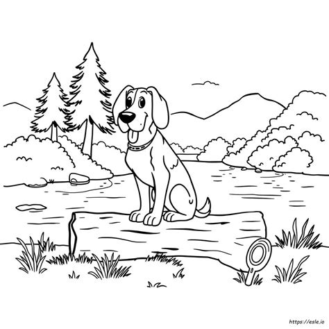 Huckleberry Hound Gambar Mewarnai