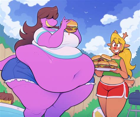 Rule 34 4th Of July Belly Belly Bulge Belly Button Burger Deltarune