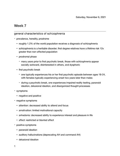 627 Week 7 Lecture Notes 7 Saturday November 6 2021 Week 7
