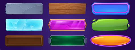 Conjunto De Botones Web Aislado Sobre Fondo 13134004 Vector En Vecteezy