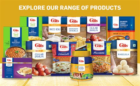Gits Ready To Eat Pav Bhaji Pure Veg Heat And Eat Indian Chaat