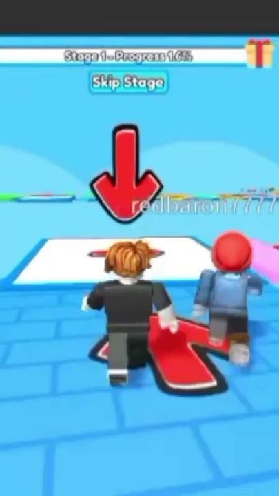 Fall Down Obby Shorts Youtube