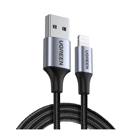 Ugreen 24a 1m Usb To Lighting Cable With Mfi Certified