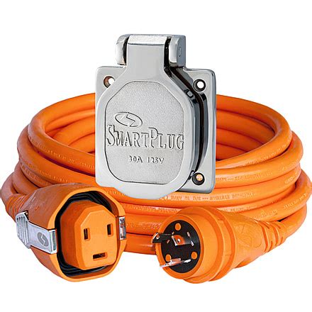 Smartplug 30 Amp 50 Dual Configuration Cordset Wtinned Wire And 30 Amp