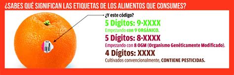 Aprende A Leer Los Códigos De Las Etiquetas En Las Frutas Y Vegetales