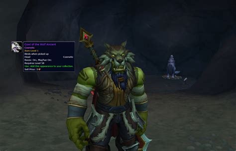 Cowl Of The Wolf Ancient Shaman World Of Warcraft Forums