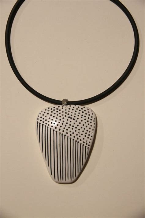Anne Richard Pendentif En Argile Polymère Bijoux En Pâte Polymère Bijoux En Argile