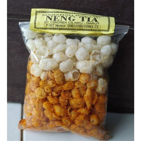 Jual Cimol Kering Aneka Rasa Oleh Oleh Garut 105gr Shopee Indonesia