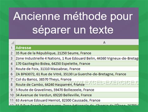 Tag Separar Exercício Excel