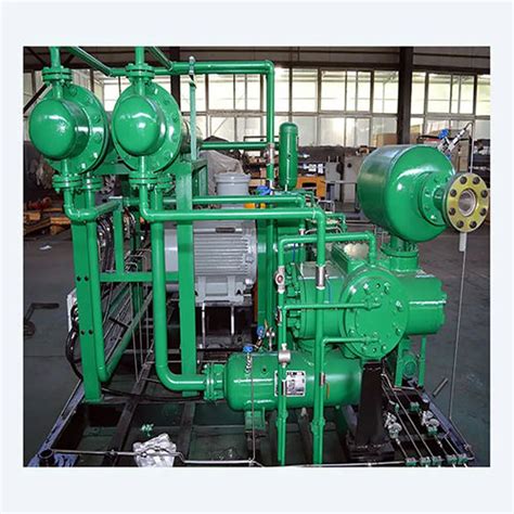 Green Lpg Lng Liquid Natural Gas Compressor Reciprocating Piston