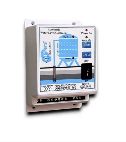 Fully Automatic Water Level Controller For Borewell Pumps With Push