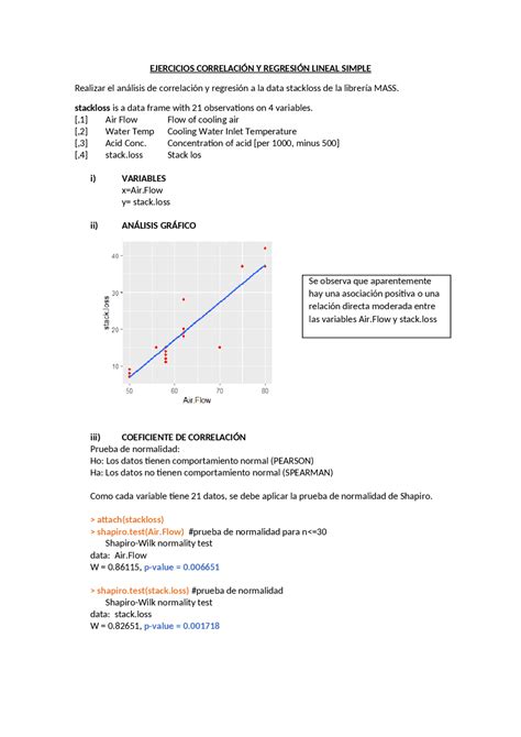 Regresion Lineal Multiple Monografías Ensayos De Estadística Docsity