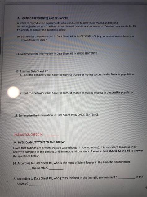 Solved Hybridization Data From Laboratory Experiments Data