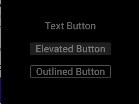Flutter Material Buttons 20 Text Button Elevated Button Outlined