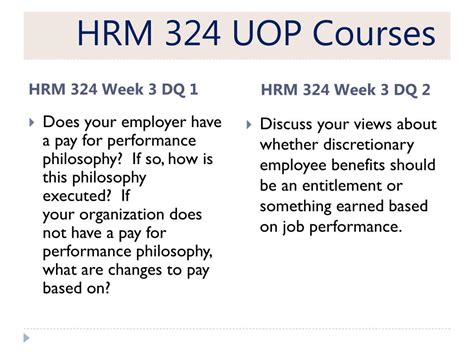 Ppt Hrm 324 Uop Tutorial Uoptutorial Powerpoint Presentation Free