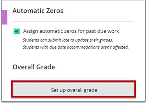 Understanding Gradebook Settings Blackboard Ultra Seneca Polytechnic