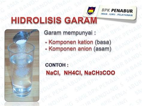 Pembelajaran Hidrolisis Ppt