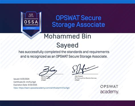 Mohammad Bin Sayeed On Linkedin Cybersecurity Securestorage Opswat Dataprotection