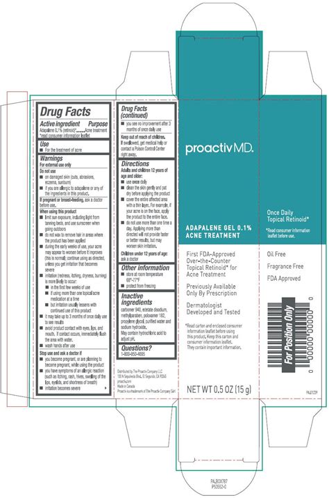 Proactive Acne Cream