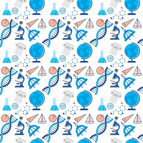 Premium Vector Chemistry Science Education Seamless Pattern
