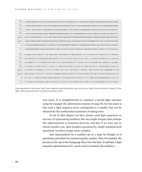 Mathematical Constants A New Kind Of Science Online By Stephen Wolfram Page
