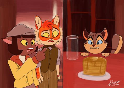 Finished Simple Ref For My Lackadaisy Oc Rlackadaisy