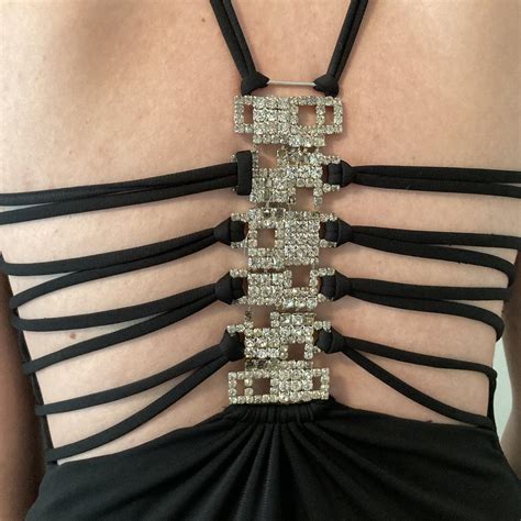 Romantic Gothic Black Formal Gown Low Cutopen Back Depop