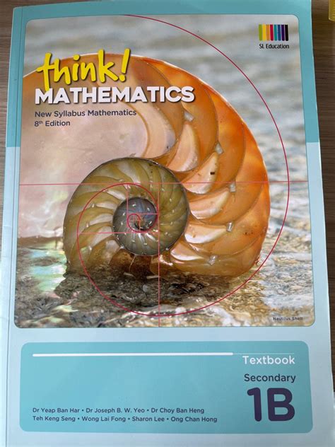 Sec 1 Math Textbook 1b Hobbies And Toys Books And Magazines Assessment
