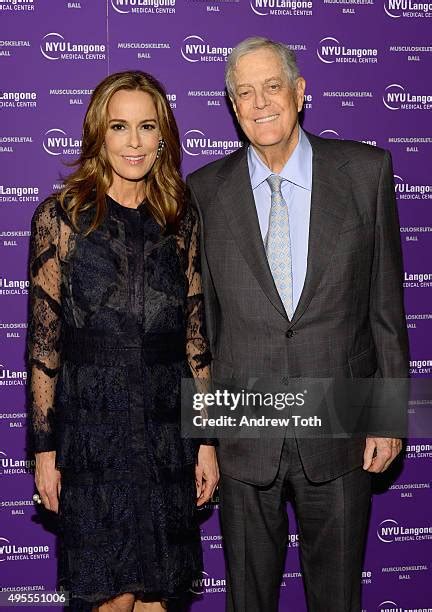 Julia And David Koch Photos And Premium High Res Pictures Getty Images