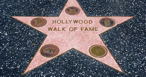 Hollywoodský Chodník Slávy Slaví 65 Let Minutové Zprávy