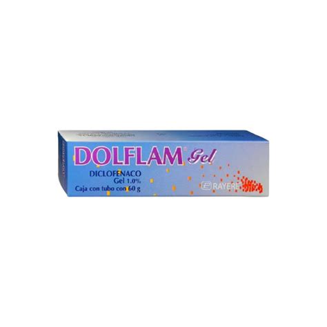 Diclofenaco Dolflam Gel 1 Tubo 60 Gr Farmacia Herrera