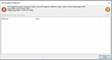 Grasshopper Sdk Error Grasshopper Mcneel Forum