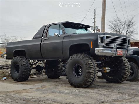 1977 Chevrolet K10 Pickup With 15x14 80 Bart Wheels Super Trucker And
