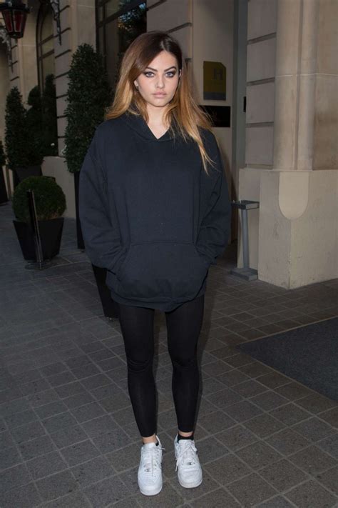 Thylane Blondeau Arrives At Her Hotel In Paris 10 01 2018 Hawtcelebs