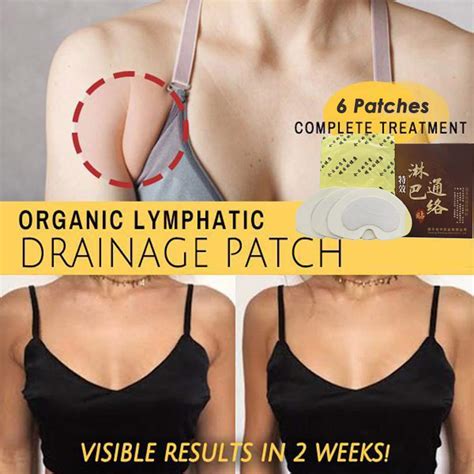 Stylebest Herbal Lymph Care Patch 6pcs Box Organic Lymphatic Drainage