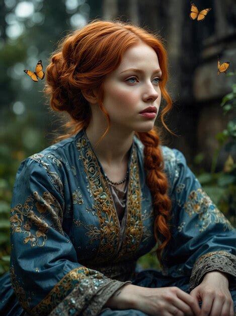 Premium Photo Enchanting Forest Nymph