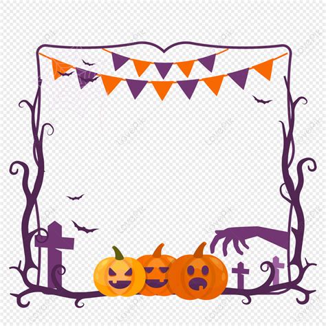 Halloween Frame Png Clipart Freeuse Halloween Border Png Clip Art Library