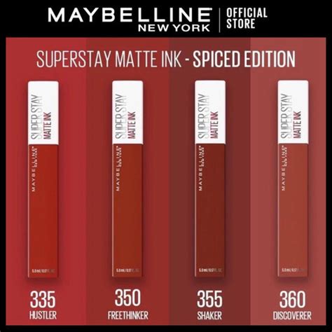 Jual Bpom New Original Maybelline Superstay Matte Ink Liquid Matte Lipstick Make Up Limited