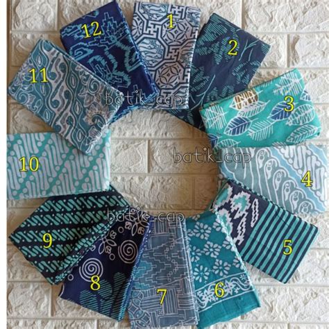 Jual Kain Batik Tosca Putih Tosca Hitam Kain Batik Cap Halus Tosca Bahan Batik Tosca Kain Batik