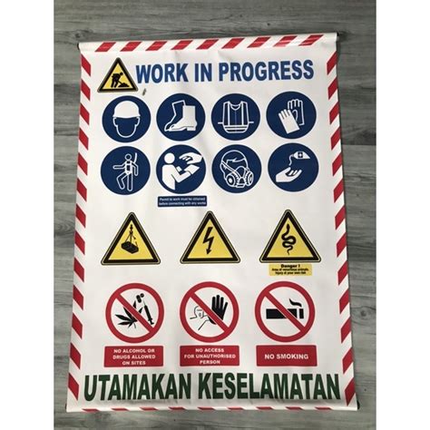 Safety Banner For Ehs And Safety Shopee Malaysia