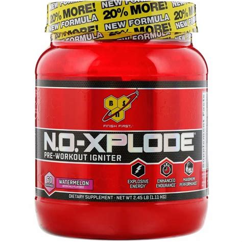 Bsn No Xplode Pre Workout Igniter 60 Serving At ₹ 2500piece Pre