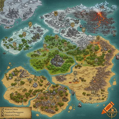 2d Map Created On Craiyon