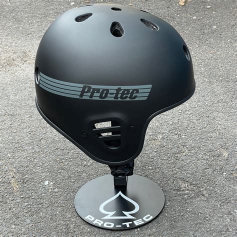 Pro Tec Full Cut Certified Helmet Matt Black Alans Bmx