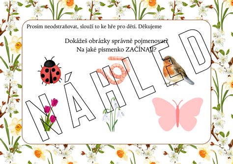 Jarní Stezka Inspirace Nejen Do školky Jarní Stezka Inspirace Nejen Do školky