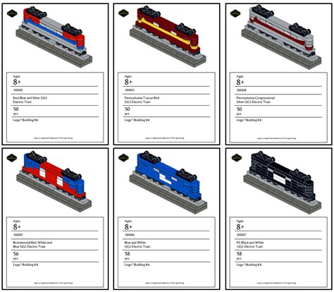 Mini Lego Train Amtrak Walthers 85 Budd Small Window Coach Ready